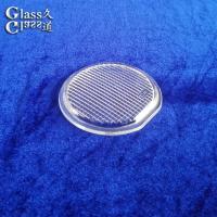 China Custom Thermal Resistant Lamp Lens Cover From Borosilicate Glass for sale