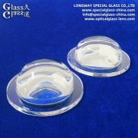 China Durable Scratch Resistance Borosilicate Glass Led Cob Lens For Mining Lamp Lens for sale