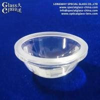 China Durable Scratch Resistance Borosilicate Glass Led Cob Lens For Mining Lamp Lens for sale