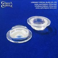 China Durable Scratch Resistance Borosilicate Glass Led Cob Lens For Mining Lamp Lens for sale