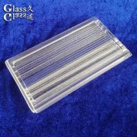 China Durable Thermal Resistance Borosilicate Fresnel Glass For Stage Lighting Equipment for sale