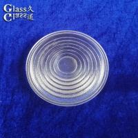 China Durable Thermal Resistance Borosilicate Fresnel Glass For Stage Lighting Equipment for sale
