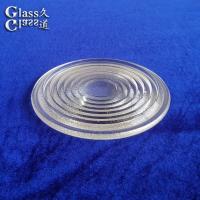 China Durable Thermal Resistance Borosilicate Fresnel Glass For Stage Lighting Equipment for sale