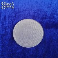 China Durable Linear Textured Sandblasting Glass For Ambient Mood Lighting Cover for sale