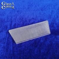China Durable Linear Textured Sandblasting Glass For Ambient Mood Lighting Cover for sale