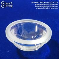 China Durable Borosilicate Glass Shatterproof Led Lens For Safety Lighting for sale