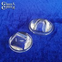 China Durable Borosilicate Glass Shatterproof Led Lens For Safety Lighting for sale