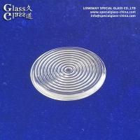 China Durable Thermal Resistance Borosilicate Fresnel Glass For Stage Lighting Equipment for sale