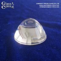 China Custom Shatterproof High Transmission Borosilicate Glass LED Spotlight Lens for sale