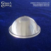 China Custom Shatterproof High Transmission Borosilicate Glass LED Spotlight Lens for sale