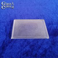 China Durable Molded Borosilicate Glass LED Lens Cover for Directional Lighting for sale