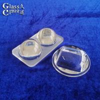 China High Transparency Borosilicate LED Cover Lens for Outdoor Lighting Fixtures for sale