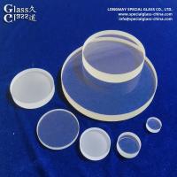 China Durable Quartz Glass Sapphire Window Lens for Industrial Equipment Camera Protection for sale