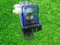 China Maga Bolt On Fuse Block Blue Terminal Medium Size Flat Type Fuse Base for sale