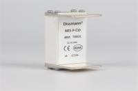 China Ceramic Energy Storage System Fuse AC690V DC750V 400A Square Bolt Mounted for sale