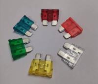 China UL248 Certified DC32V 25A Fast Acting Clear Automotive Blade Fuse 1000A Breaking Capacity for sale