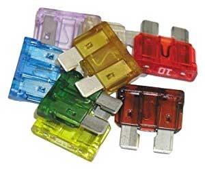 China Motorcycle Automotive Blade Fuse 58V 1A-40A Fast Acting for SUV Protection for sale