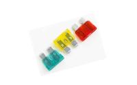China Motorcycle Automotive Blade Fuse 58V 1A-40A Fast Acting for SUV Protection for sale