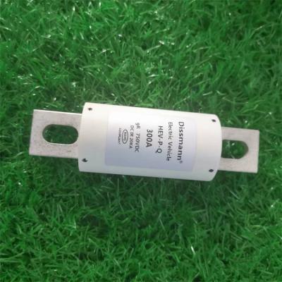 China 750VDC 300Amp Energy Storage DC Fuse Fiber Tube Material for Electric Vehicle for sale