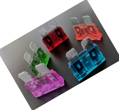 China UL248 Standard Medium Car Blade Fuse 5A 32VDC Automotive Blade Fuse 1-30A for sale