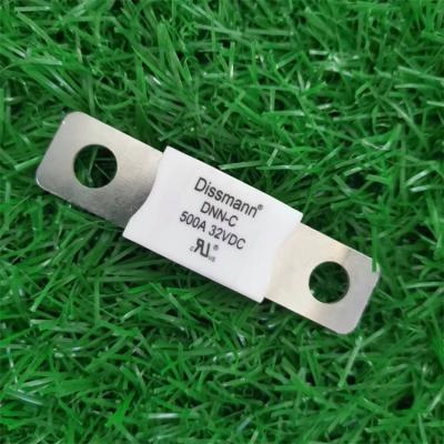China DC80V Dissmann Automotive Fuse Medium Flat Plug Bolted Ceramic for sale