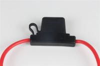 China Black 30 Amp Panel Mount Fuse Holder Automotive Inline 12VDC for sale