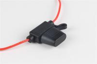 China Black 30 Amp Panel Mount Fuse Holder Automotive Inline 12VDC for sale