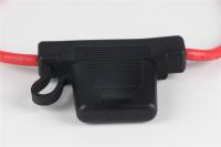 China Black 30 Amp Panel Mount Fuse Holder Automotive Inline 12VDC for sale