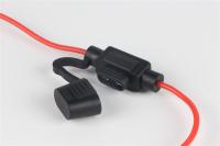 China Black 30 Amp Panel Mount Fuse Holder Automotive Inline 12VDC for sale
