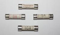 China BS1362 3A British Standard Ceramic Fuse 240VAC 6KA ASTA Certified for sale