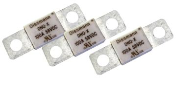 China Bolt Down Automotive Blade Fuse 100A 58V DC UL Certified for Charging System for sale