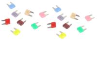 China Mini Blade Car Fuse Fast Acting 40A 32VDC Withstand Capacity Auto Fuse for sale