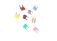 China Mini Blade Car Fuse Fast Acting 40A 32VDC Withstand Capacity Auto Fuse for sale