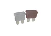 China Lighted Automotive 1 Amp Fast Acting Fuse PBT Material Flat Shape 58VDC for sale
