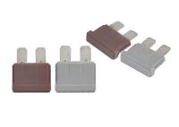 China Lighted Automotive 1 Amp Fast Acting Fuse PBT Material Flat Shape 58VDC for sale