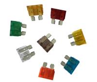 China PBT Low Profile Mini Blade Fuse 32VDC 1A to 40A Automotive Car Fuse for sale