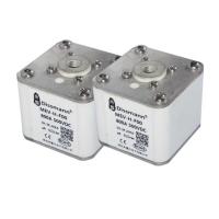 China 800 Amp 500VDC Charging Pile Fuse European Square Fuse for Industrial Power Supply for sale