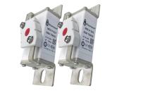 China Energy Storage Car Fuse with Indicator Light 250A Rated Current Fiber Pipe DC750V for sale
