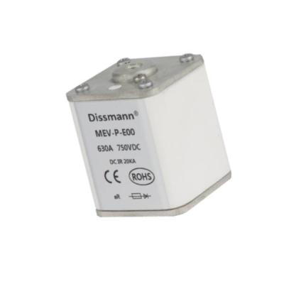 China Semiconductor Industrial Power Fuse 750VDC 40A-630A European Standard Square aR for sale