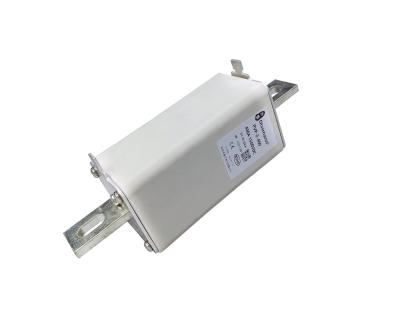 China Electric Control High Voltage Cartridge Fuse 50KA DC 1500VDC 400A for PV Inverter for sale