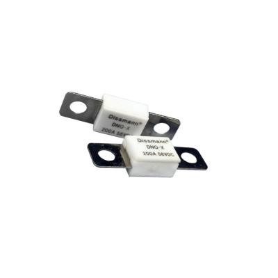 China Automotive Bolt Down Low Voltage Fuse 58VDC 200A DC1500A Breaking Capacity Time Lag for sale