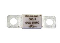 China Electric Wood Shell 200 Amp Cartridge Fuse 58VDC Bolt Down Time Lag Fuse for sale