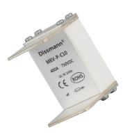 China Square Automotive Semiconductor Fuse UL248-13 400A 750VDC Copper Alloy for sale