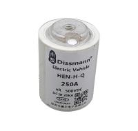 China Bolt Down Semiconductor Protection Fuse 250A Rated Current Ceramic Body Copper Alloy Pins for sale