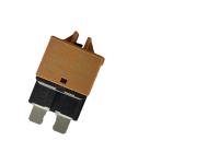 China Low Voltage Resettable Circuit Breaker Blade Fuse 5A 28VDC SAE J1284 Standard for sale