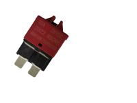 China Red Resettable Circuit Breaker Blade Fuse 28VDC 5A Rated Current ATO Type for sale