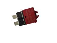 China Red Resettable Circuit Breaker Blade Fuse 28VDC 5A Rated Current ATO Type for sale
