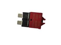 China Red Resettable Circuit Breaker Blade Fuse 28VDC 5A Rated Current ATO Type for sale