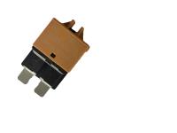 China Low Voltage Resettable Circuit Breaker Blade Fuse 5A 28VDC SAE J1284 Standard for sale