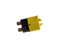 China Nylon Resettable Circuit Breaker Blade Fuse 28VDC 5A to 30A Mini Blade Fuse for sale